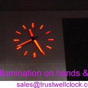 China clock tower and movement mechanism with function of sound bell Westminster chime of Big ben recorder & night lighting for sale