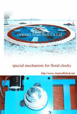 China Outdoor Garden Flower Clock Movement with Stepper Motor 30 Years Experience for sale