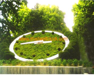 China Custom Floral Clocks 3m to 60m Diameter Big Torque Weather Proof Clock Movement for sale