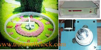 China garden clock mechanism up to 8m diameters size for sale