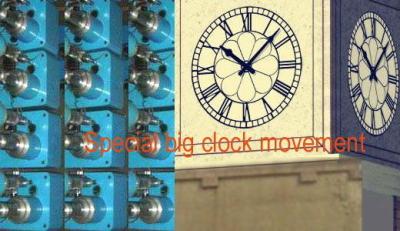 China Big Building Clocks Movement 30 Years Stepper Motor Worm Gear Pair Outdoor for sale