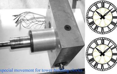 China Tower Clock Movement with Worm Gear Pair for Outdoor City Clocks 30 Years for sale
