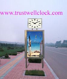 China 1.2m 47inch double side street clock movement for double sided city street clock, -Good Clock(Yantai)Trust-well Co Ltd for sale