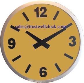 China Analog Slave Clocks, Analog Wall Clocks, Analogue Clocks with special movement, 1m 1.2m 1.5m diameters sound chime for sale