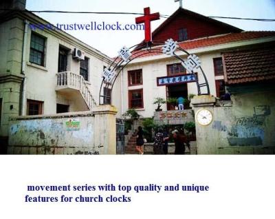 China church clock,movement mechanism for church building clock  -GOOD CLOCK YANTAI)TRUST-WELL CO LTD.old church wall clock for sale