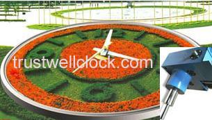 China 6m diameters floral clocks flower clock garden clock-GOOD CLOCK YANTAI)TRUST-WELL CO LT. movement for 6m floral clock for sale