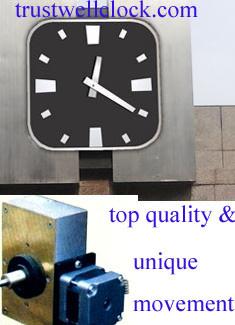 China clock tower with movement mechanism,four 4 face clocks tower-GOOD CLOCK YANTAI)TRUST-WELL CO LT,wallclock movement motor for sale