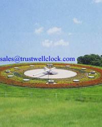 China 3.5m 4m 5m 6m 7m floral clock movement for flower clock mechanism of garden clock-Good Clock(Yantai)Trust-Well Co.,Ltd for sale