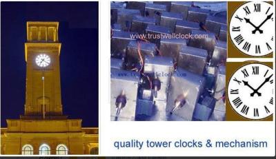 China movement mechanism for over size decorative wall clocks 60cm 100cm 39inch 59inch- Good Clock(Yantai) Trust-Well Co.,Ltd for sale