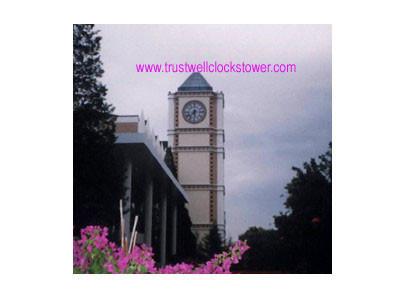 China tower building clocks 1-4 faces 2m 3.2m diameter good materials top quality, (YANTAI)TRUST-WELL CO LTD for sale