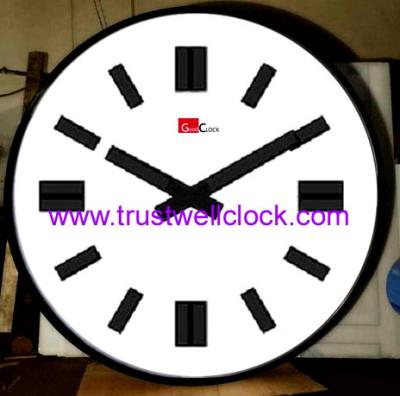 China Slave Analog Wall Clock 60cm 1m Diameter High Torque Stepper Motor Movement for sale