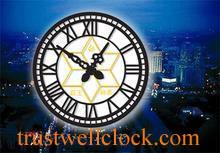 China 1m 1.3m 1.5m diameters tower clocks and movement motor mechanism    - Good Clock(Yantai) Trust-Well Co.,Ltd for sale