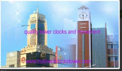 China clocks tower with movement mechanism  - Good Clock(Yantai) Trust-Well Co.,Ltd for sale