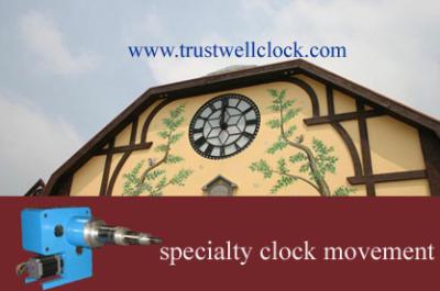 China Single Side Tower Clock Movement 1m 39inch Diameter Stepper Motor High Torque for sale