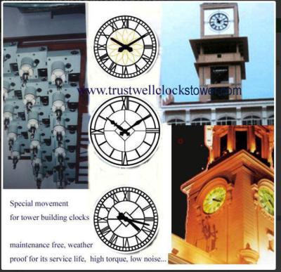 China mechanism motor on clock tower,movement motor for clocks tower   -  Good Clock(Yantai) Trust-Well Co.,Ltd for sale