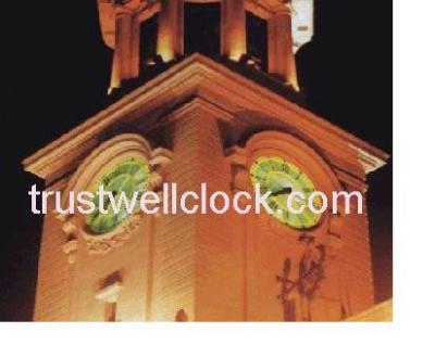 China four 4 faces tower building clocks with GPS Synchronization in phase  -    Good Clock(Yantai) Trust-Well Co.,Ltd for sale