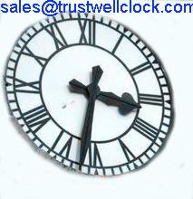 China Tower Building Clocks with GPS 1m 2m Diameters Stepper Motor Movement for sale