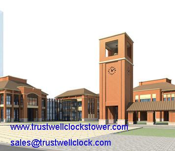 China clock tower and movement mechanism   -    Good Clock(Yantai) Trust-Well Co.,Ltd for sale