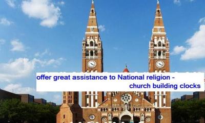 China clocks tower and movement mechanism with big power force for two hands -minute hour hands building clocks for sale