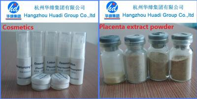 China Off-White Powder Bovine Placenta Extract Cosmetic Supplement , Freeze Dried Type for sale