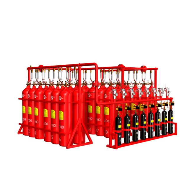 90L Nitrogen100% Clean Agent Fire Extinguishing Equipment