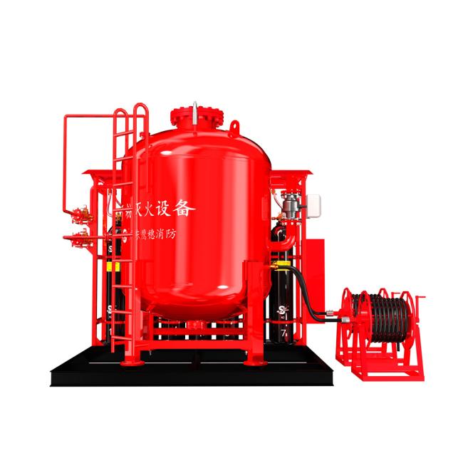 Fixed Dry Powder Fire Extinguishing System Triethyl Aluminum Production and Storage Places
