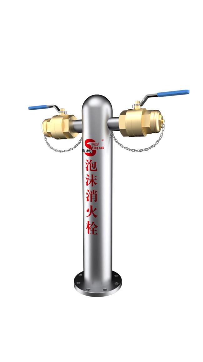 Cast Iron Outdoor Red Foam Fire Hydrant Used for Fire Fighting