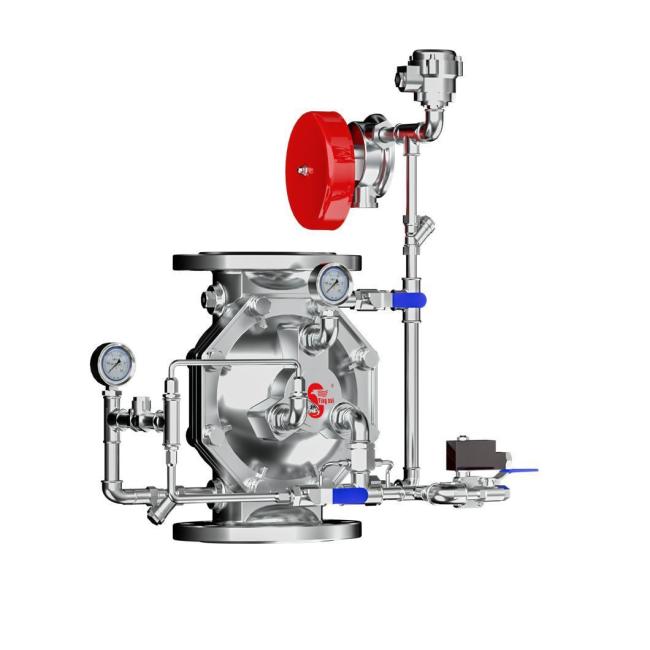 Stable Automatic Deluge Water Extinguishing System Rain Alarm Valve with Prices