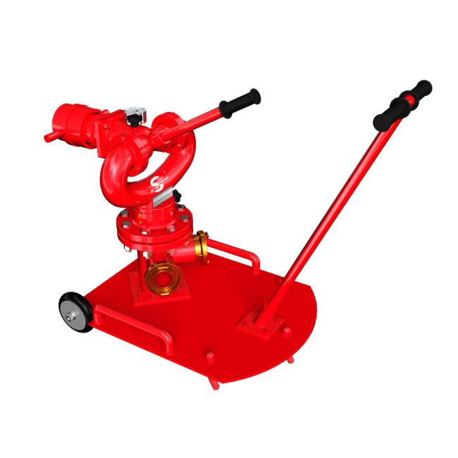 Ideal Fire-Fighting Accessory Product Mobile Fire Monitor for Fire Fighting Equipment
