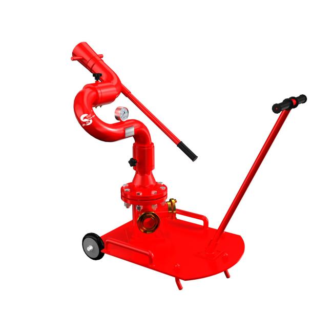 Portable Water Foam Dual Monitor for Fire Suppression System