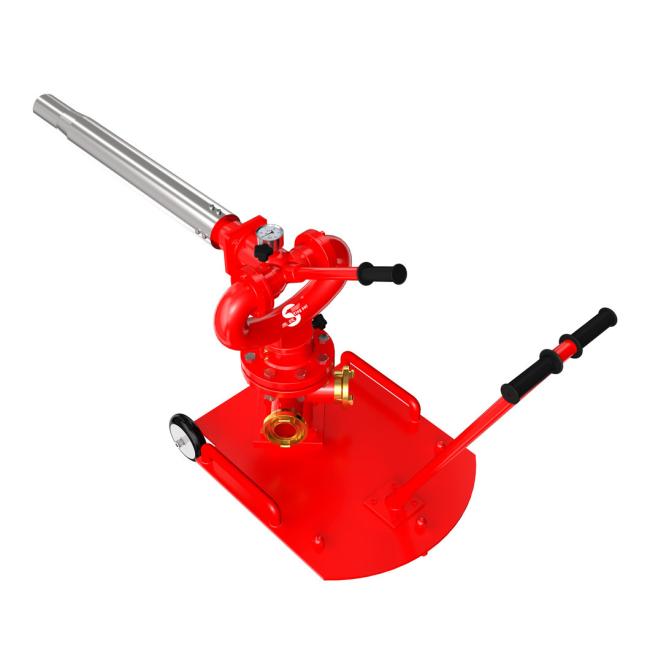 Portable Water Foam Dual Monitor for Fire Suppression System