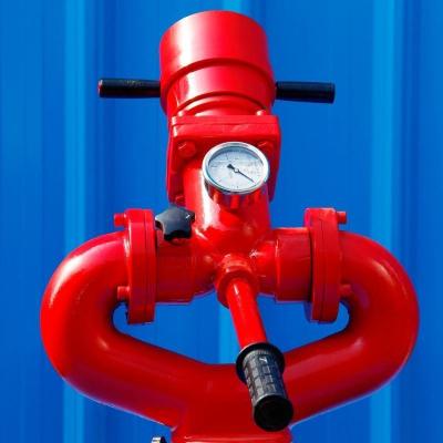 China 40/50/60L/S Customizable PS Series Portable Fire Water Monitor DN100 Pipe Diameter for sale