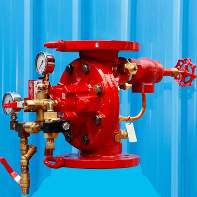 China Timely Pendent Installation Open Type Rain Alarm Valve Deluge Water Extinguishing System for sale
