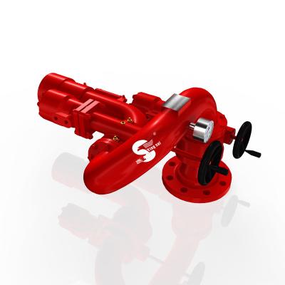China Fire Fighting Equipment Wired Control Fire Water Monitor with 200m Control Distance for sale