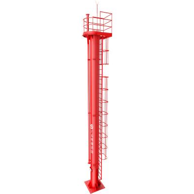 China TP5/8/10/12/15/18/20/24/28 Powder Fire Monitor DN100 for Tower Fire Rescue Equipment for sale