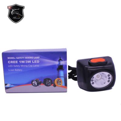 China KL4.5LM B LED Cordless mining safety cap lamps with 4.5Ah rechargeable Li-ion battery waterproof IP67 for sale