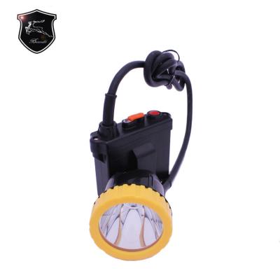 China KL11LM A Hunting corded 3.7v LED cap light safety head lamp with 50000lux for sale