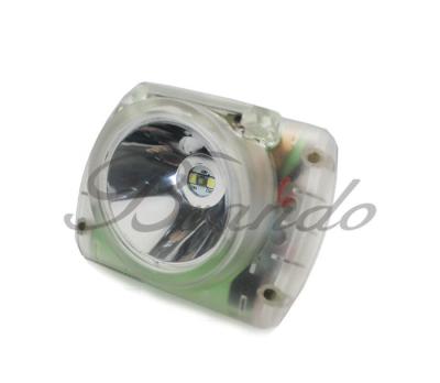 China OLED screen li-ion battery KL6 - A Super Bright Cordless Miner Cap Lamp 25000lux with 4 Levels for sale