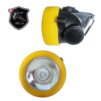 China BO-2000 LED 1200 Cycles Cordless Miner's Cap Lamp rechargeable battery for mining camping hiking for sale