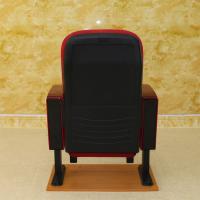 China Foldable Stackable Red Cinema Hall Chairs With High Density Molded Foam for sale