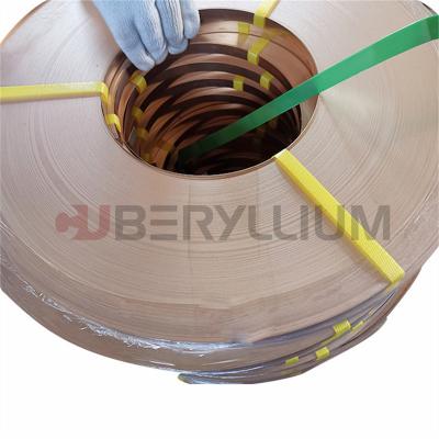 China Beryllium-koperlegering C17200 25 gebruikt voor de elektrische industrie Te koop