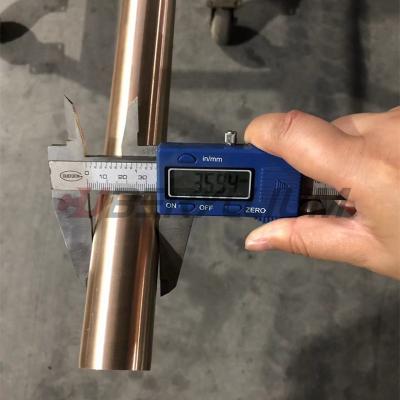 Cina Berillium bronzo BRB2 Barre BRB2 Bar per GOST 15835 Dimensione 3mm 10mm 20mm 50mm 60mm in vendita