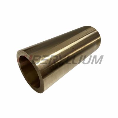 China BeCu 25 Beryllium Bronze Sleeve AT oder HT Temperatur 37 HRC Min Für die Öl- und Gasindustrie zu verkaufen