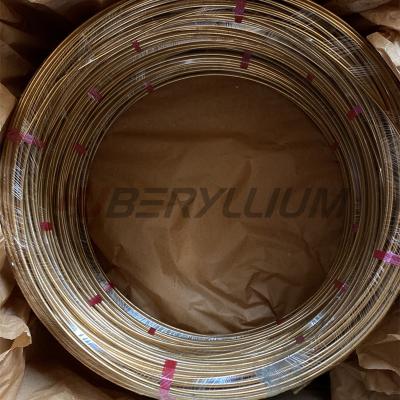 China Qbe2.0 Beryllium Copper Alloy Round Bar Wire Strip Plate Standard ГОСТ 1789-70 for sale