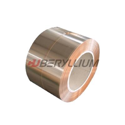 Cina Striscia UNS C17200 TD02 0.2x250mm della bobina CuBe2 per EMI Shielding in vendita