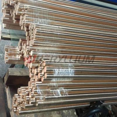 China Des Beryllium-DIN.2.0850 Klasse 3 Kupfer-Rod-Dichte-8.83g Cm3 ASTM B442 SAE J461 463 RWMA zu verkaufen