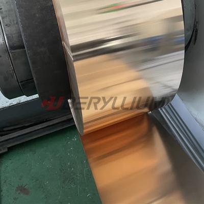 China De Strook UNS C17200 CuBe2 0.28mm X 100mm van het koperberyllium Staat XHM Te koop