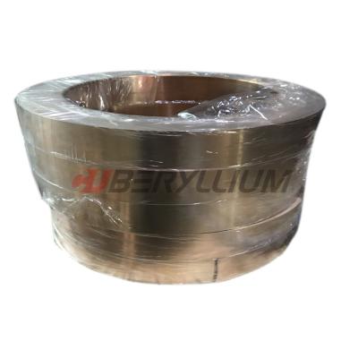 China C17200 DIN 2.1247 Beryllium Copper Strips 0.5mmx26mm 1/2H Temper TD02 for sale