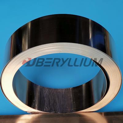 China Beryllium Copper Type C17200 Half Hard In Strip Format RWMA Class 4 Material for sale