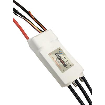 China controlador sem escova da velocidade do ESC do barco de 8S 200A RC com bateria do BEC de 5V 1A à venda
